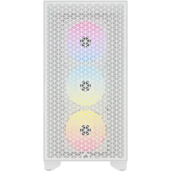 Corsair 3000D RGB AIRFLOW Mid-Tower ATX Casing White