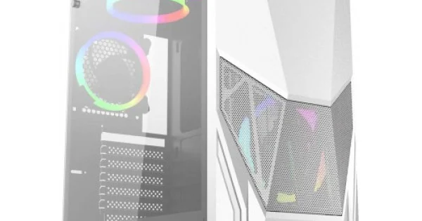 Montech Fighter 500 White ATX Mid Tower Gaming Case